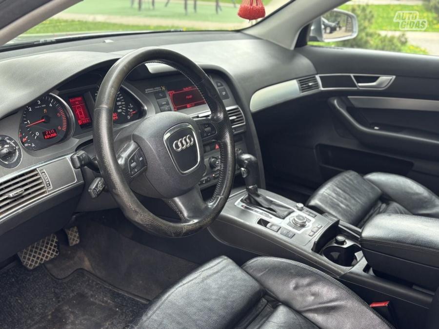 Grey Audi A6 2006 in Kaunas, with an engine capacity of 2.70 L and mileage of 400 thousand km for 1950 €, photo 13 on AUTOMOTO.COM.LV