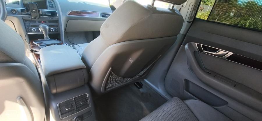 Grey Audi A6 2006 in Panevezys, with an engine capacity of 2.00 L and mileage of 280 thousand km for 3100 €, photo 13 on AUTOMOTO.COM.LV
