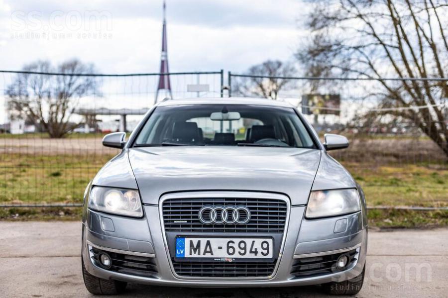 Pelēks Audi A6 2006 Rīga, ar dzinēja tilpumu 3.00 L un nobraukumu 300 tūkst. km par 4790 €, foto 4 vietnē AUTOMOTO.COM.LV