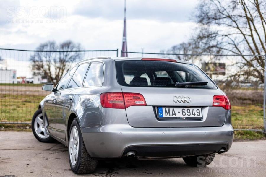Pelēks Audi A6 2006 Rīga, ar dzinēja tilpumu 3.00 L un nobraukumu 300 tūkst. km par 4790 €, foto 7 vietnē AUTOMOTO.COM.LV