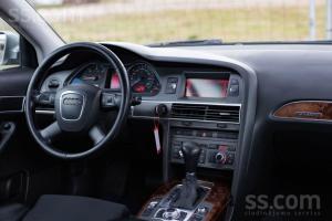Pelēks Audi A6 2006 Rīga, ar dzinēja tilpumu 3.00 L un nobraukumu 300 tūkst. km par 4790 €, foto 24 vietnē AUTOMOTO.COM.LV
