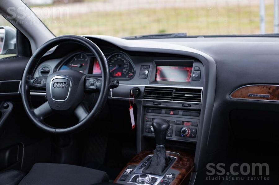 Pelēks Audi A6 2006 Rīga, ar dzinēja tilpumu 3.00 L un nobraukumu 300 tūkst. km par 4790 €, foto 24 vietnē AUTOMOTO.COM.LV