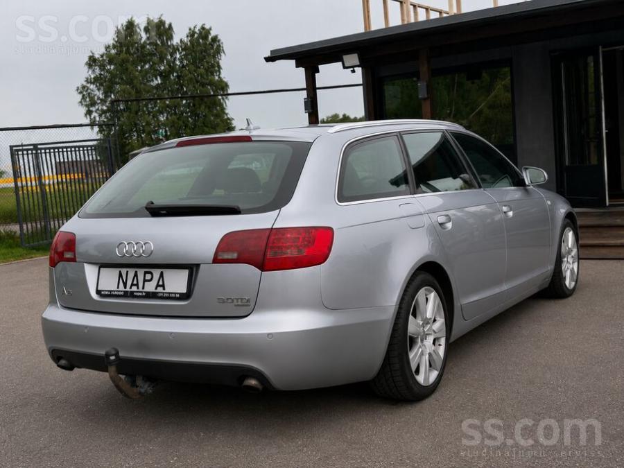 Pelēks Audi A6 2006 Rīga, ar dzinēja tilpumu 3.00 L un nobraukumu 316 tūkst. km par 3690 €, foto 10 vietnē AUTOMOTO.COM.LV