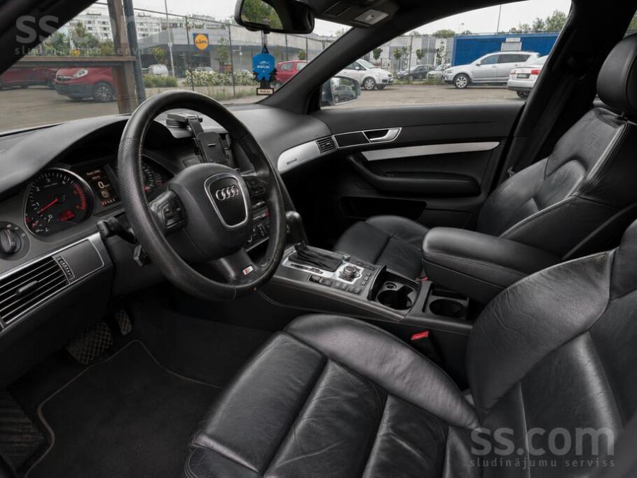 Pelēks Audi A6 2006 Rīga, ar dzinēja tilpumu 3.00 L un nobraukumu 316 tūkst. km par 3690 €, foto 14 vietnē AUTOMOTO.COM.LV