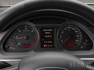 Pelēks Audi A6 2006 Rīga, ar dzinēja tilpumu 3.00 L un nobraukumu 316 tūkst. km par 3690 €, foto 17 vietnē AUTOMOTO.COM.LV