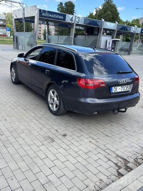 Pelēks Audi A6 2006 Rēzekne, ar dzinēja tilpumu 3.00 L un nobraukumu 343 tūkst. km par 2600 €, foto 3 vietnē AUTOMOTO.COM.LV