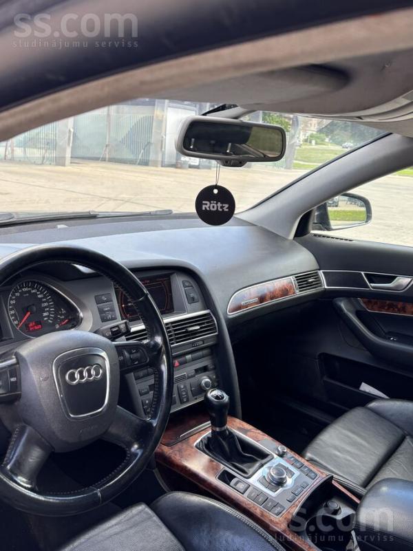 Pelēks Audi A6 2006 Rēzekne, ar dzinēja tilpumu 3.00 L un nobraukumu 343 tūkst. km par 2600 €, foto 5 vietnē AUTOMOTO.COM.LV