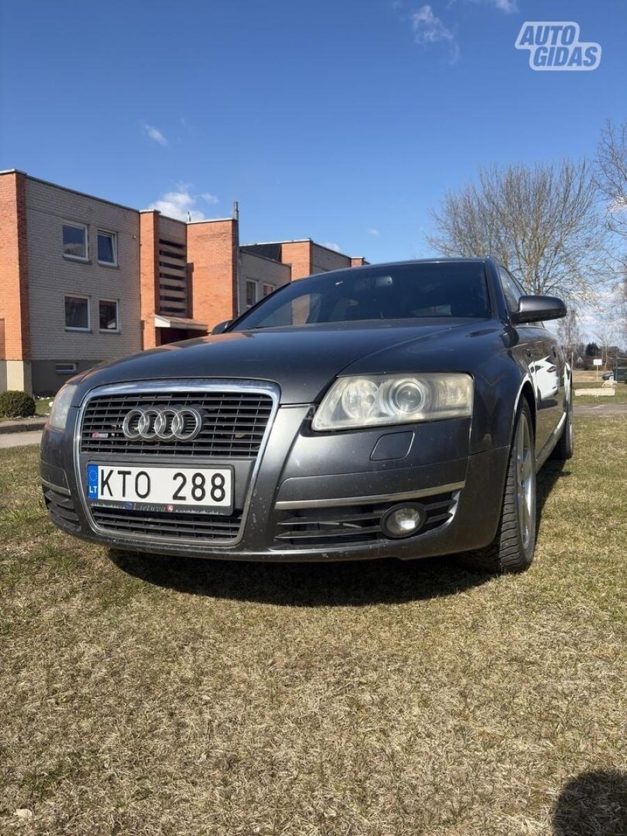 Grey Audi A6 2006 in Siauliai, with an engine capacity of 2.00 L and mileage of 391 thousand km for 1650 €, photo 1 on AUTOMOTO.COM.LV