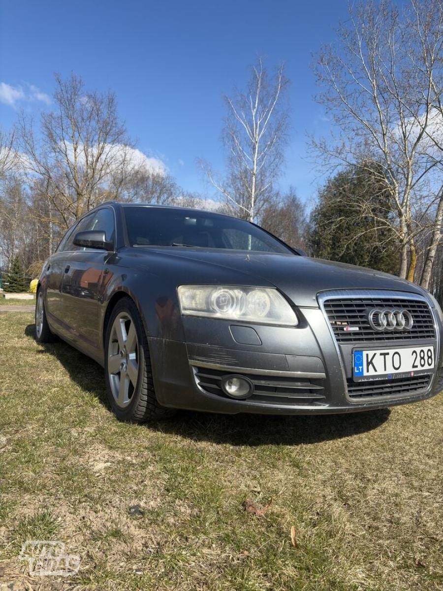 Grey Audi A6 2006 in Siauliai, with an engine capacity of 2.00 L and mileage of 391 thousand km for 1650 €, photo 3 on AUTOMOTO.COM.LV