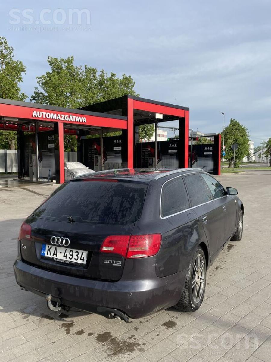 Pelēks Audi A6 2006 Tukums, ar dzinēja tilpumu 3.00 L un nobraukumu 322 tūkst. km par 1550 €, foto 4 vietnē AUTOMOTO.COM.LV