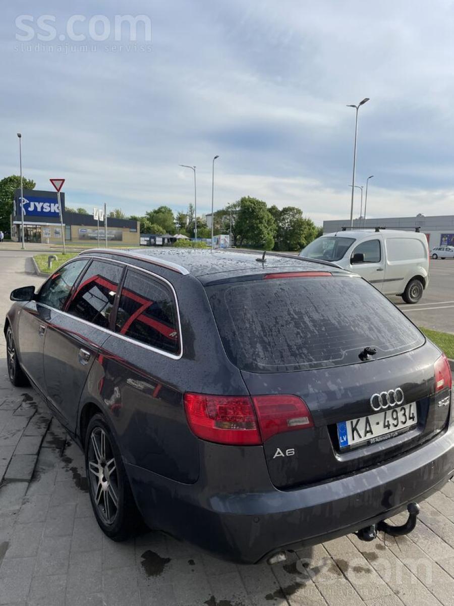 Pelēks Audi A6 2006 Tukums, ar dzinēja tilpumu 3.00 L un nobraukumu 322 tūkst. km par 1550 €, foto 5 vietnē AUTOMOTO.COM.LV