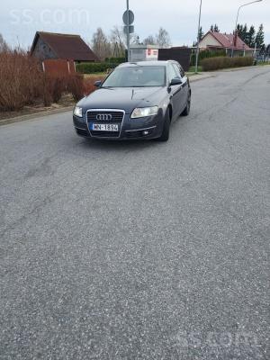 Grey Audi A6 2006 in Riga, with an engine capacity of 2.00 L and mileage of 281 thousand km for 2990 €, photo  on AUTOMOTO.COM.LV