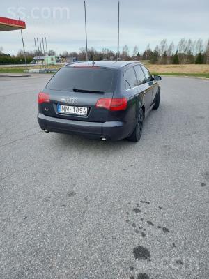 Grey Audi A6 2006 in Riga, with an engine capacity of 2.00 L and mileage of 281 thousand km for 2990 €, photo 4 on AUTOMOTO.COM.LV
