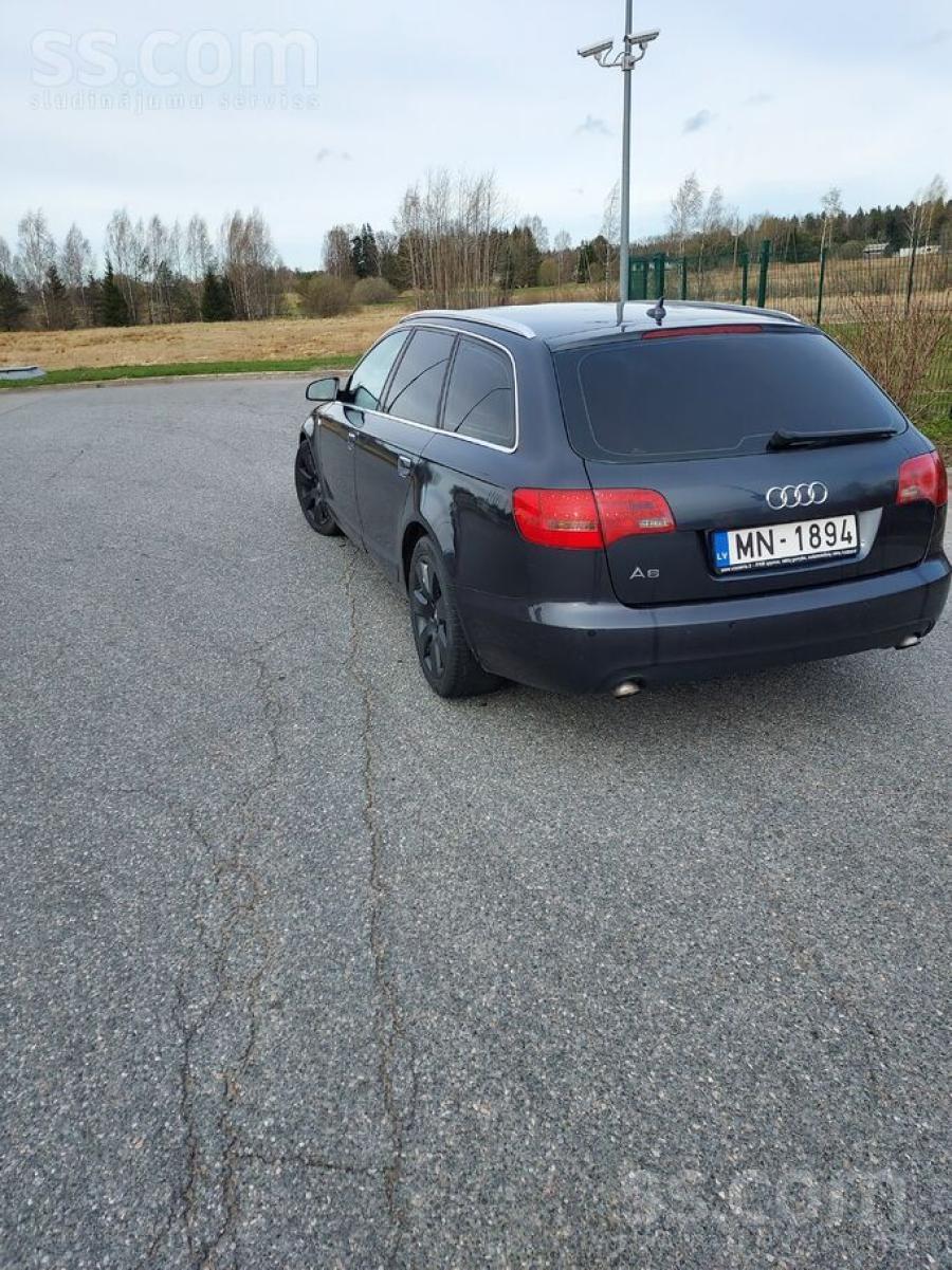 Grey Audi A6 2006 in Riga, with an engine capacity of 2.00 L and mileage of 281 thousand km for 2990 €, photo 5 on AUTOMOTO.COM.LV