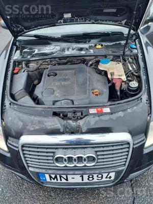 Grey Audi A6 2006 in Riga, with an engine capacity of 2.00 L and mileage of 281 thousand km for 2990 €, photo 8 on AUTOMOTO.COM.LV