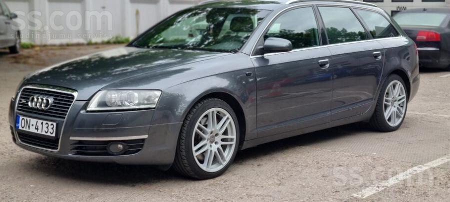 Pelēks Audi A6 2006 Rīga, ar dzinēja tilpumu 2.70 L un nobraukumu 355 tūkst. km par 2390 €, foto 3 vietnē AUTOMOTO.COM.LV