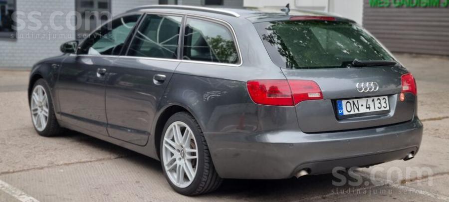 Pelēks Audi A6 2006 Rīga, ar dzinēja tilpumu 2.70 L un nobraukumu 355 tūkst. km par 2390 €, foto 5 vietnē AUTOMOTO.COM.LV