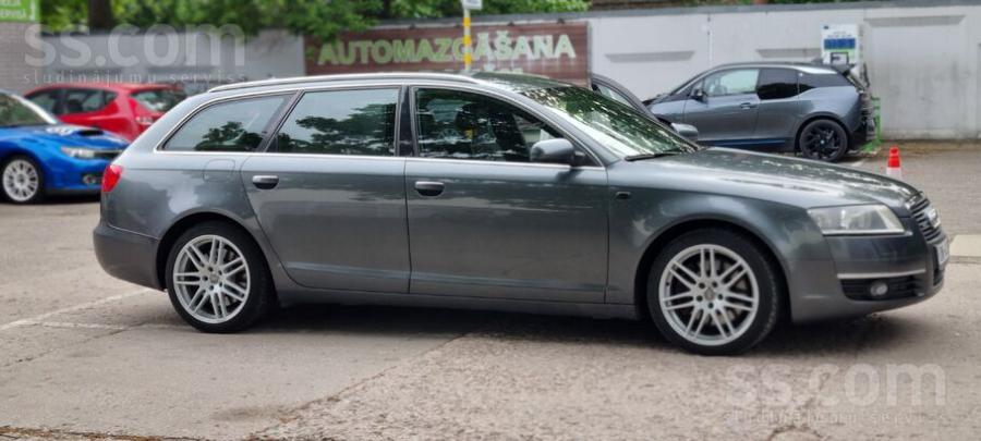 Pelēks Audi A6 2006 Rīga, ar dzinēja tilpumu 2.70 L un nobraukumu 355 tūkst. km par 2390 €, foto 15 vietnē AUTOMOTO.COM.LV