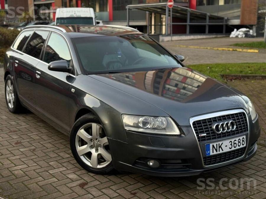 Pelēks Audi A6 2006 Rīga, ar dzinēja tilpumu 3.00 L un nobraukumu 261 tūkst. km par 3990 €, foto 1 vietnē AUTOMOTO.COM.LV