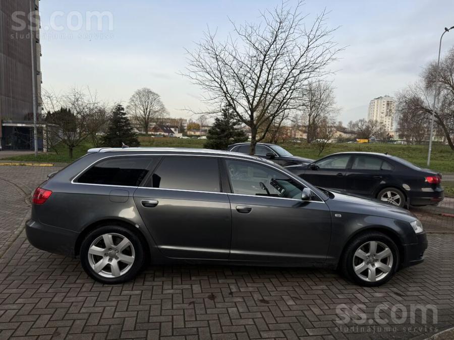 Pelēks Audi A6 2006 Rīga, ar dzinēja tilpumu 3.00 L un nobraukumu 261 tūkst. km par 3990 €, foto 3 vietnē AUTOMOTO.COM.LV