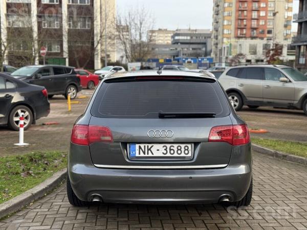 Grey Audi A6 2006 in Riga, with an engine capacity of 3.00 L and mileage of 261 thousand km for 3990 €, photo 4 on AUTOMOTO.COM.LV