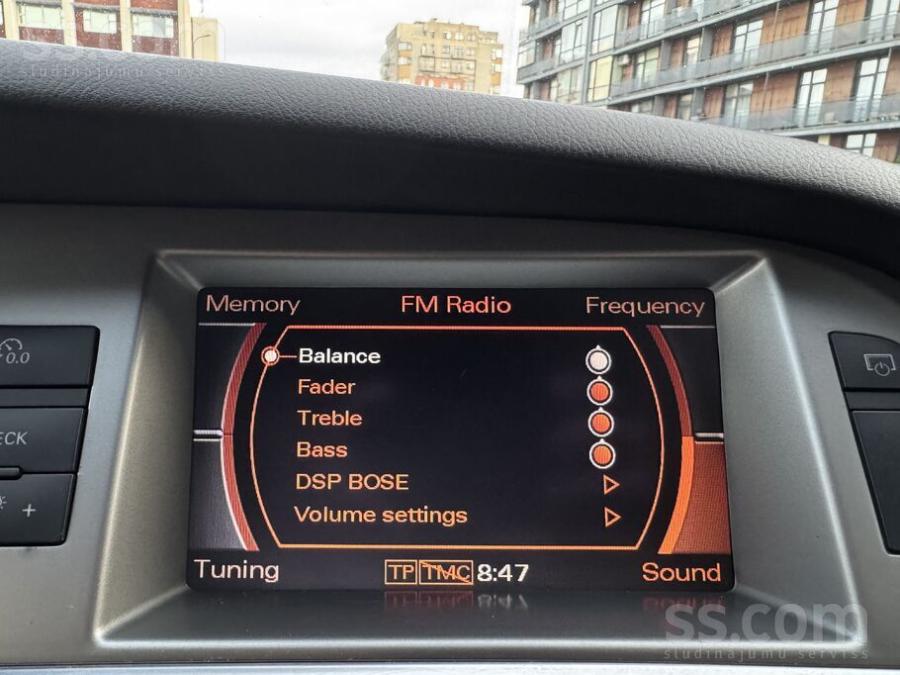 Pelēks Audi A6 2006 Rīga, ar dzinēja tilpumu 3.00 L un nobraukumu 261 tūkst. km par 3990 €, foto 21 vietnē AUTOMOTO.COM.LV