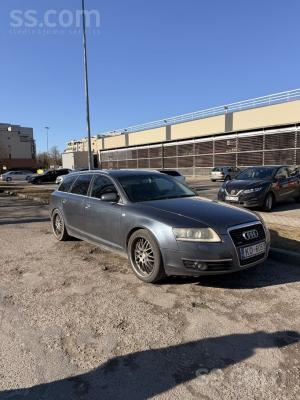 Pelēks Audi A6 2006 Rīga, ar dzinēja tilpumu 3.00 L un nobraukumu 500 tūkst. km par 2500 €, foto  vietnē AUTOMOTO.COM.LV