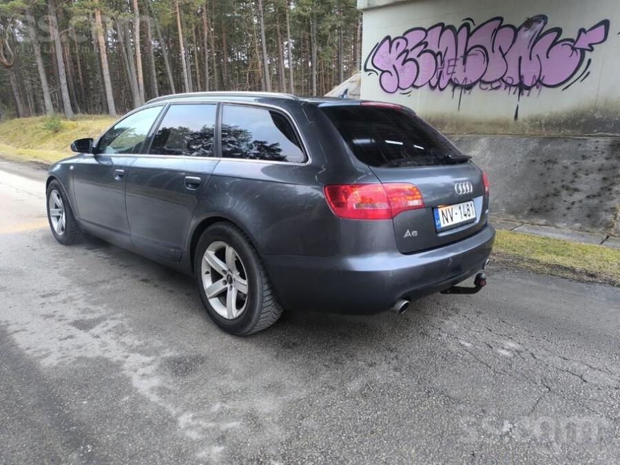 Pelēks Audi A6 2006 Ventspils, ar dzinēja tilpumu 2.40 L un nobraukumu 339 tūkst. km par 1500 €, foto 6 vietnē AUTOMOTO.COM.LV