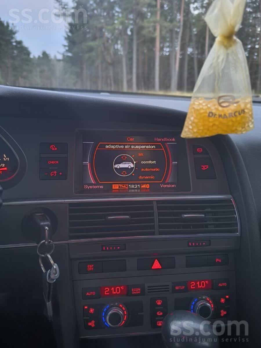 Pelēks Audi A6 2006 Ventspils, ar dzinēja tilpumu 2.40 L un nobraukumu 339 tūkst. km par 1500 €, foto 9 vietnē AUTOMOTO.COM.LV