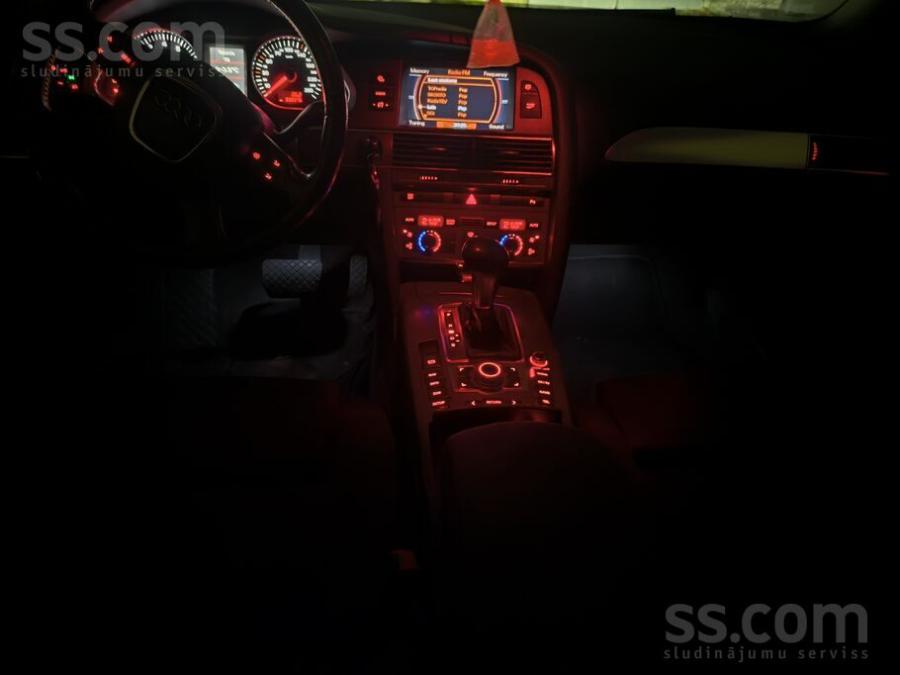 Pelēks Audi A6 2006 Ventspils, ar dzinēja tilpumu 2.40 L un nobraukumu 339 tūkst. km par 1500 €, foto 12 vietnē AUTOMOTO.COM.LV