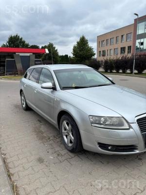 Grey Audi A6 2006 in Jelgava, with an engine capacity of 2.00 L and mileage of 335 thousand km for 2690 €, photo 1 on AUTOMOTO.COM.LV