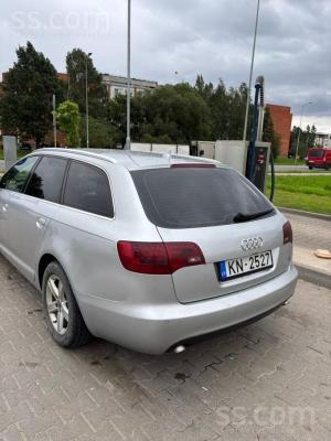 Grey Audi A6 2006 in Jelgava, with an engine capacity of 2.00 L and mileage of 335 thousand km for 2690 €, photo 4 on AUTOMOTO.COM.LV