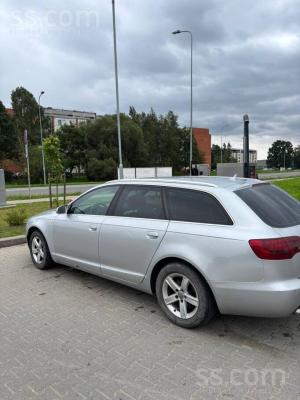 Grey Audi A6 2006 in Jelgava, with an engine capacity of 2.00 L and mileage of 335 thousand km for 2690 €, photo 7 on AUTOMOTO.COM.LV