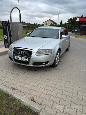 Grey Audi A6 2006 in Jelgava, with an engine capacity of 2.00 L and mileage of 335 thousand km for 2690 €, photo 13 on AUTOMOTO.COM.LV