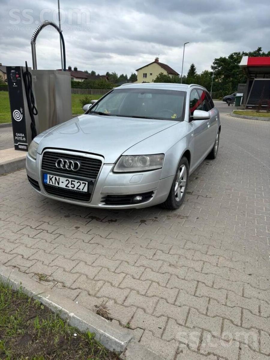 Grey Audi A6 2006 in Jelgava, with an engine capacity of 2.00 L and mileage of 335 thousand km for 2690 €, photo 13 on AUTOMOTO.COM.LV