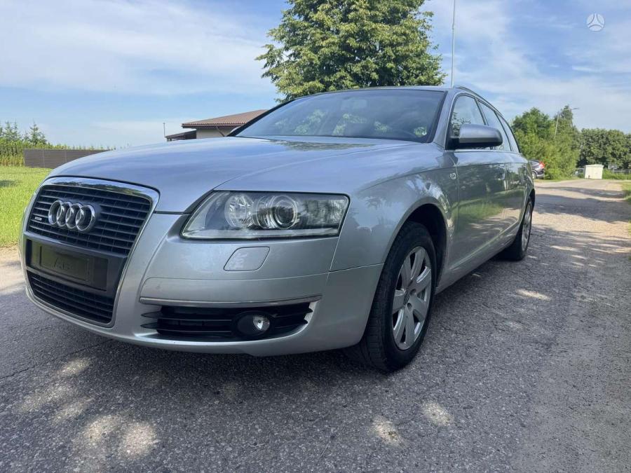 Grey Audi A6 2006 in Alytus, with an engine capacity of 2.70 L and mileage of 332 thousand km for 2699 €, photo 1 on AUTOMOTO.COM.LV