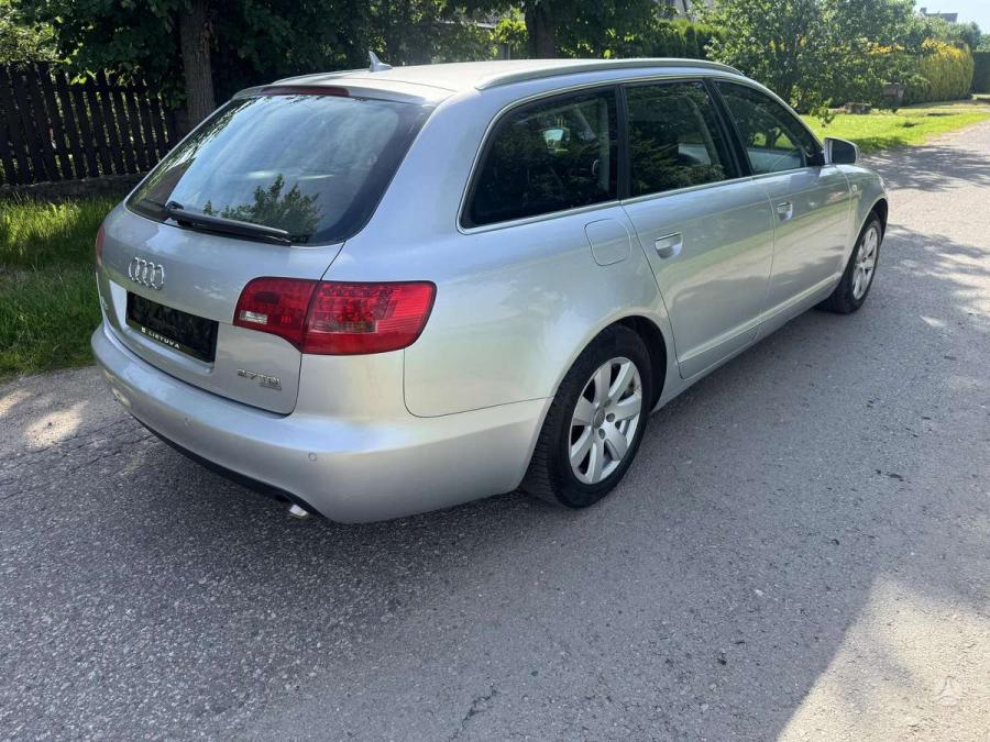 Grey Audi A6 2006 in Alytus, with an engine capacity of 2.70 L and mileage of 332 thousand km for 2699 €, photo 7 on AUTOMOTO.COM.LV