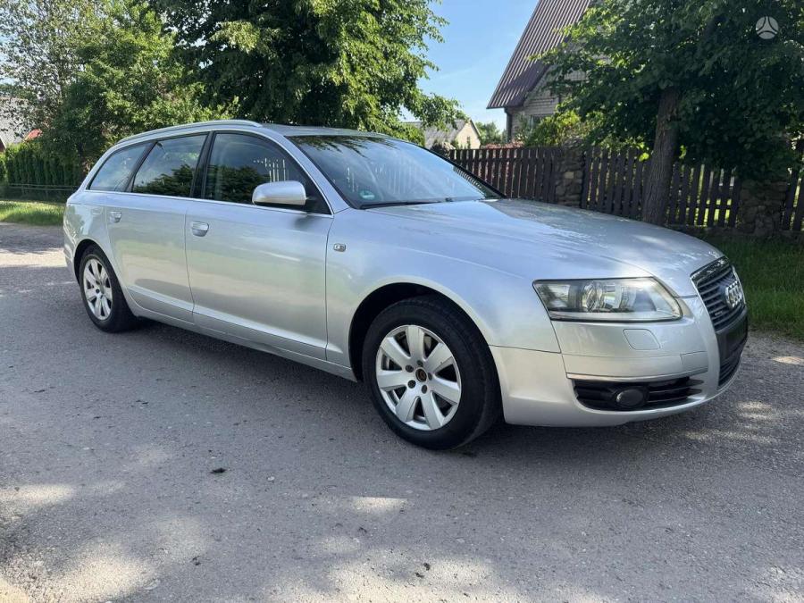 Grey Audi A6 2006 in Alytus, with an engine capacity of 2.70 L and mileage of 332 thousand km for 2699 €, photo 9 on AUTOMOTO.COM.LV