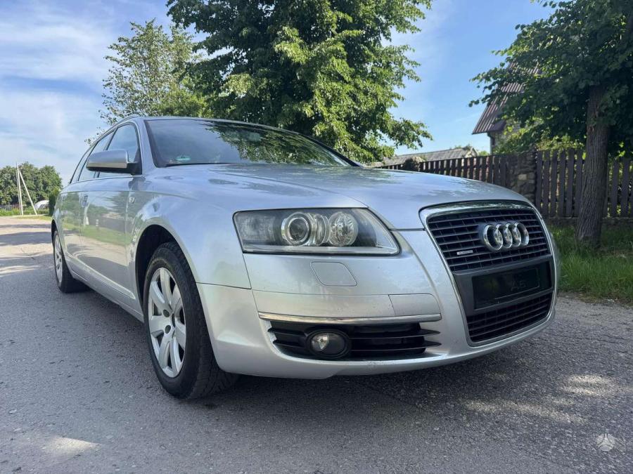 Grey Audi A6 2006 in Alytus, with an engine capacity of 2.70 L and mileage of 332 thousand km for 2699 €, photo 10 on AUTOMOTO.COM.LV
