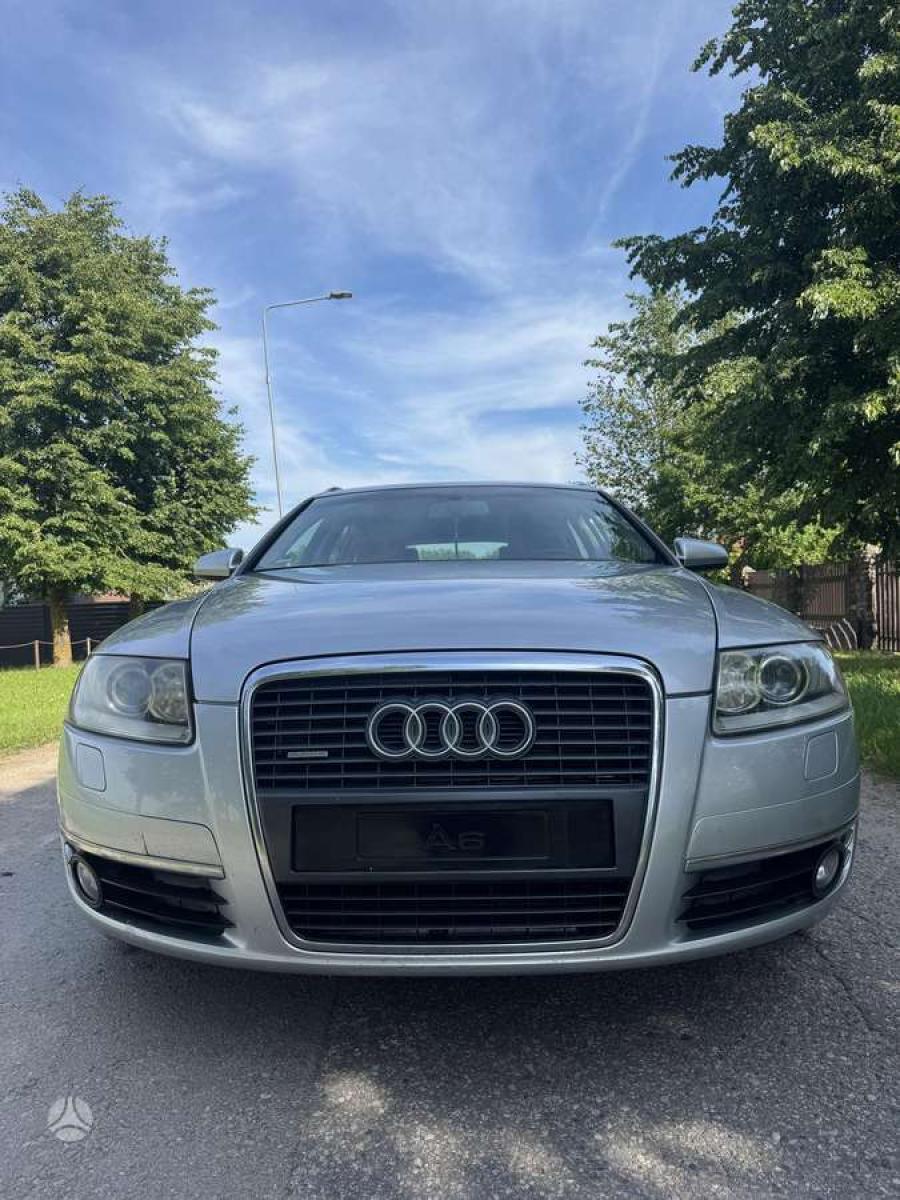 Grey Audi A6 2006 in Alytus, with an engine capacity of 2.70 L and mileage of 332 thousand km for 2699 €, photo 11 on AUTOMOTO.COM.LV