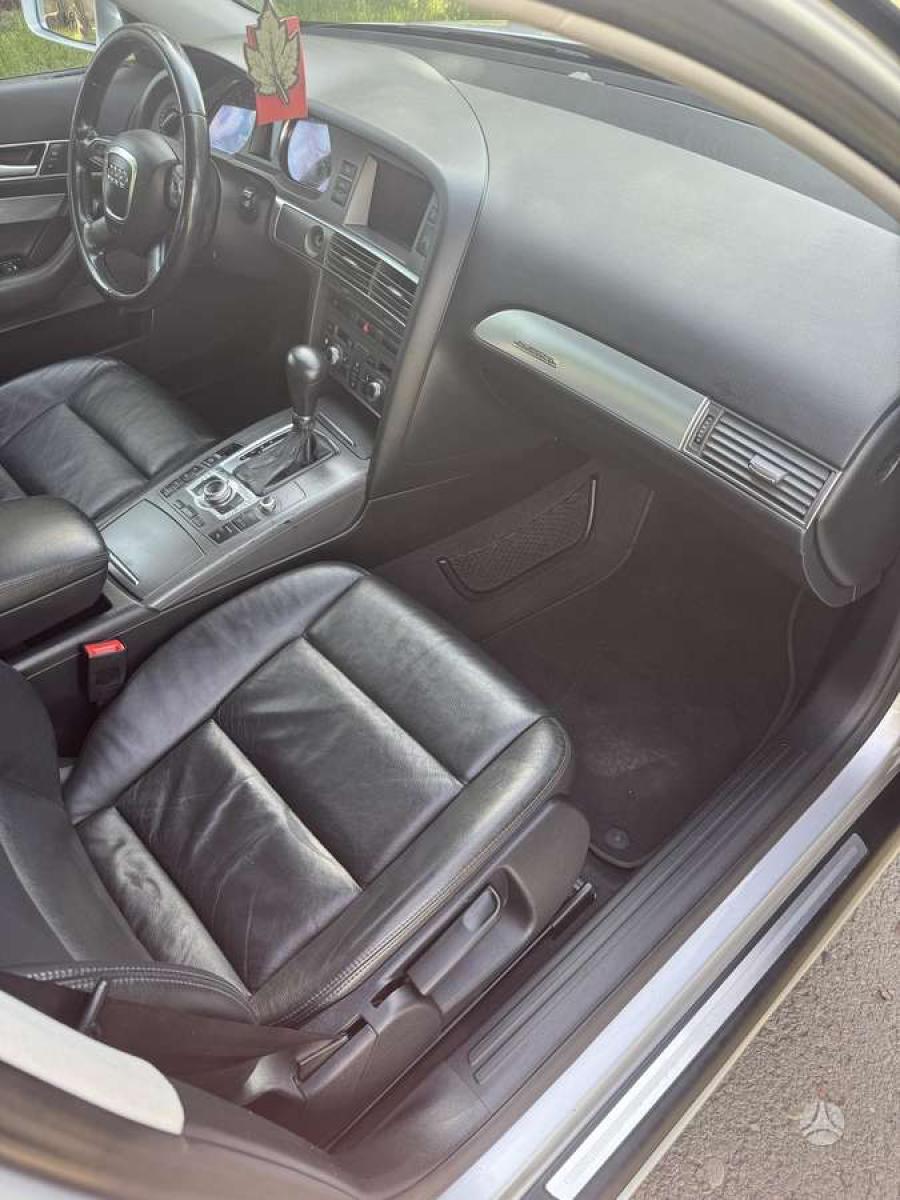 Grey Audi A6 2006 in Alytus, with an engine capacity of 2.70 L and mileage of 332 thousand km for 2699 €, photo 13 on AUTOMOTO.COM.LV