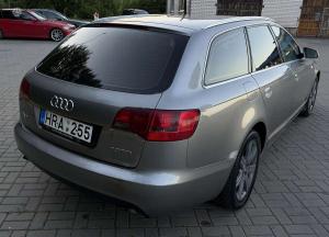 Grey Audi A6 2006 in Vilnius, with an engine capacity of 1.97 L and mileage of 410 thousand km for 1850 €, photo 4 on AUTOMOTO.COM.LV