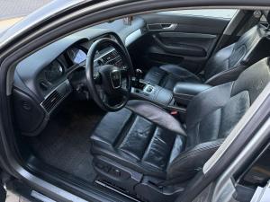 Grey Audi A6 2006 in Vilnius, with an engine capacity of 1.97 L and mileage of 410 thousand km for 1850 €, photo 6 on AUTOMOTO.COM.LV