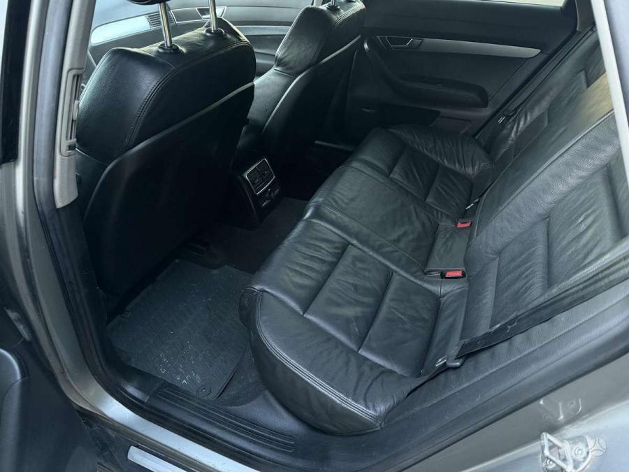 Grey Audi A6 2006 in Vilnius, with an engine capacity of 1.97 L and mileage of 410 thousand km for 1850 €, photo 8 on AUTOMOTO.COM.LV