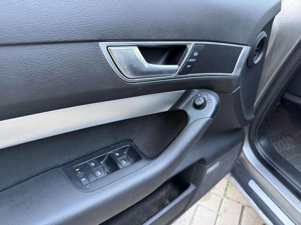Grey Audi A6 2006 in Vilnius, with an engine capacity of 1.97 L and mileage of 410 thousand km for 1850 €, photo 9 on AUTOMOTO.COM.LV