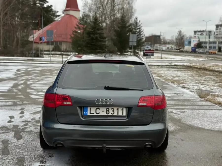 Grey Audi A6 2006 in Riga, with an engine capacity of 3.00 L and mileage of 352 thousand km for 3990 €, photo 9 on AUTOMOTO.COM.LV