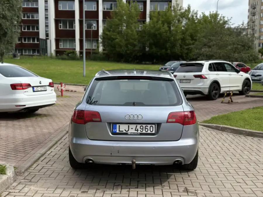 Grey Audi A6 2006 in Riga, with an engine capacity of 3.00 L and mileage of 314 thousand km for 5390 €, photo 10 on AUTOMOTO.COM.LV