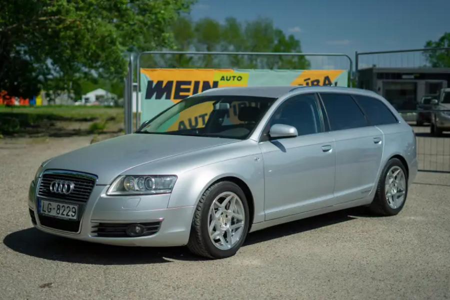 Pelēks Audi A6 2006 Liepāja, ar dzinēja tilpumu 3.00 L un nobraukumu 240 tūkst. km par 4350 €, foto 1 vietnē AUTOMOTO.COM.LV