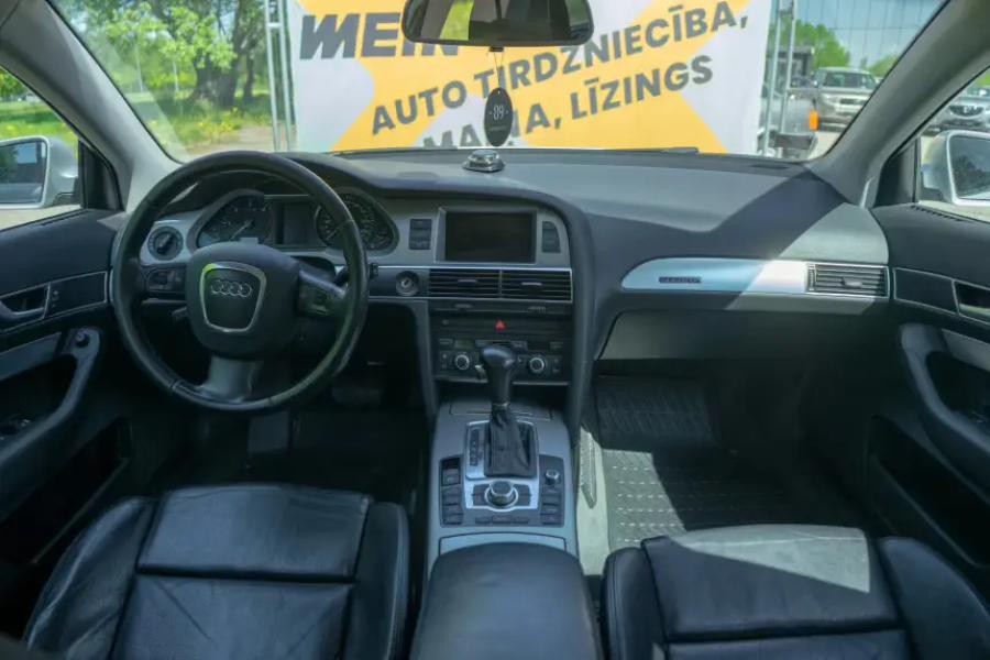 Pelēks Audi A6 2006 Liepāja, ar dzinēja tilpumu 3.00 L un nobraukumu 240 tūkst. km par 4350 €, foto 10 vietnē AUTOMOTO.COM.LV