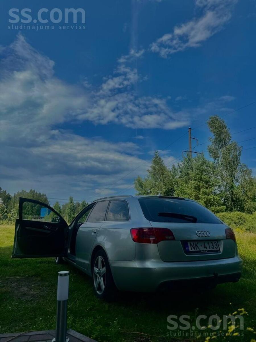 Grey Audi A6 2006 in Riga, with an engine capacity of 2.70 L and mileage of 313 thousand km for 2299 €, photo 4 on AUTOMOTO.COM.LV